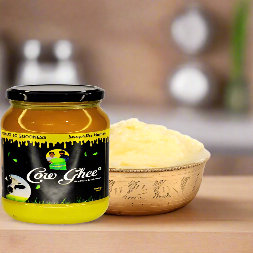 Organic Pure Cow Ghee - 250 ml – Saapattu Raman